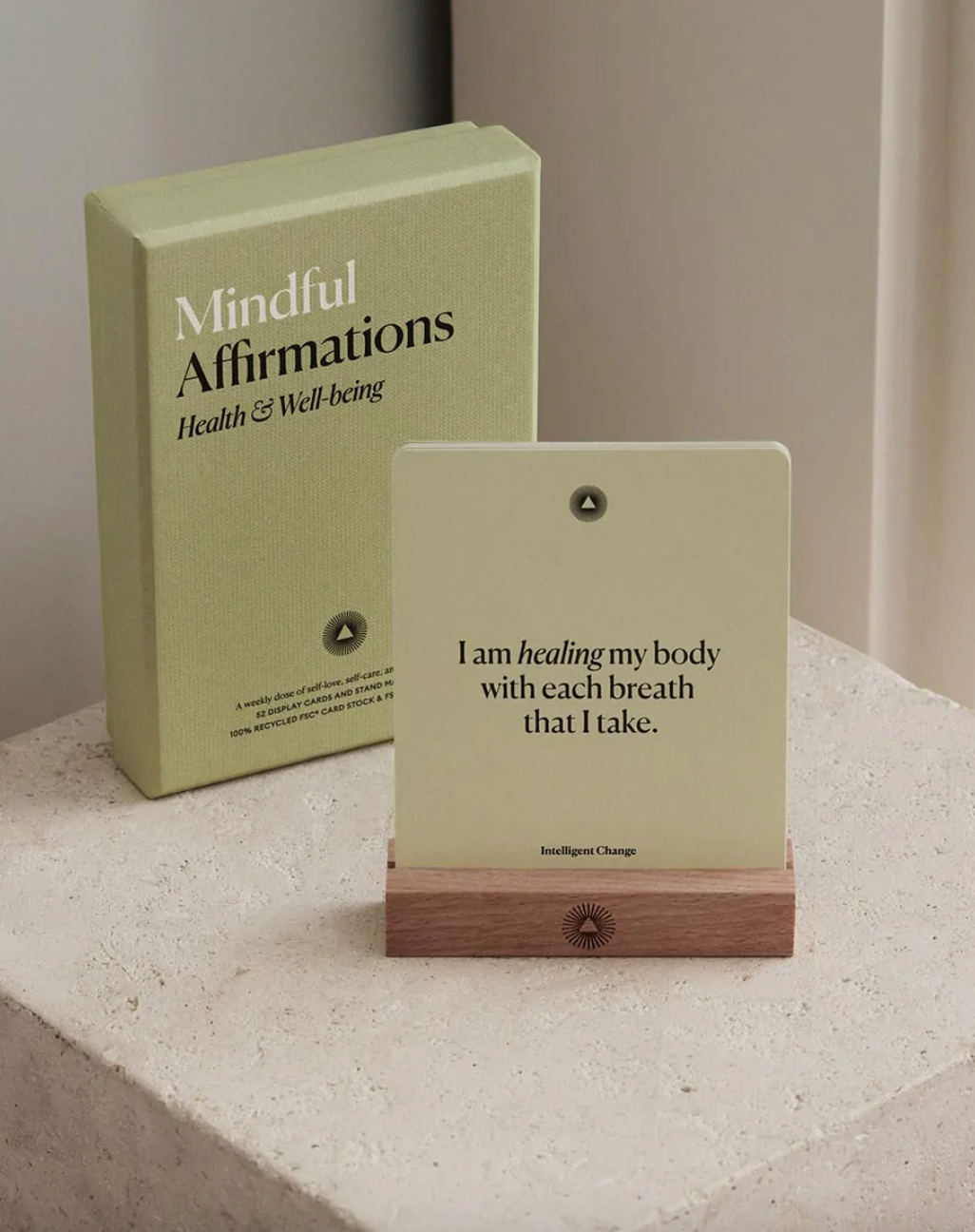 INTELLIGENT CHANGE MINDFUL AFFIRMATIONS HEALTH & WELLBEING CARD DECK ...