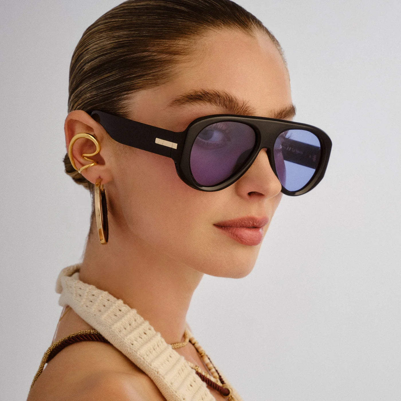 LE SPECS DREAM BOAT BLACK BLUE MONO – Baby Lemonade Store